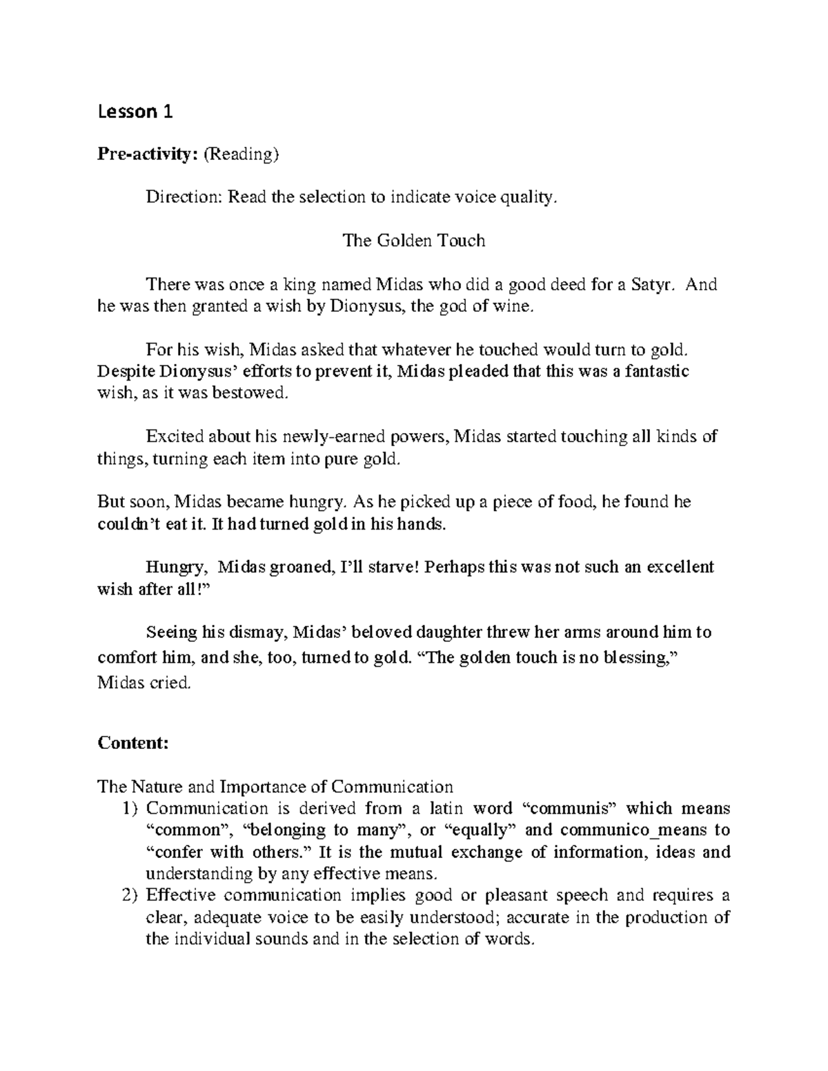 257cdf46aa0742f278205 b145e5ffb0d - Lesson 1 Pre-activity: (Reading ...