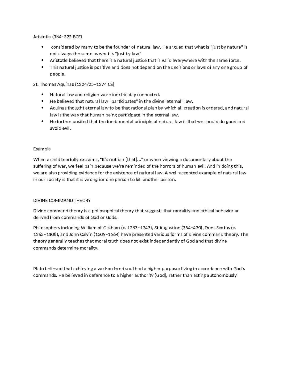 Script-ethics draft - hope it helps - Aristotle (384–322 BCE ...