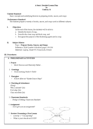 Lesson PLAN IN TLE SHS CLara - LESSON PLAN IN TLE DEPARTMENT OF ...