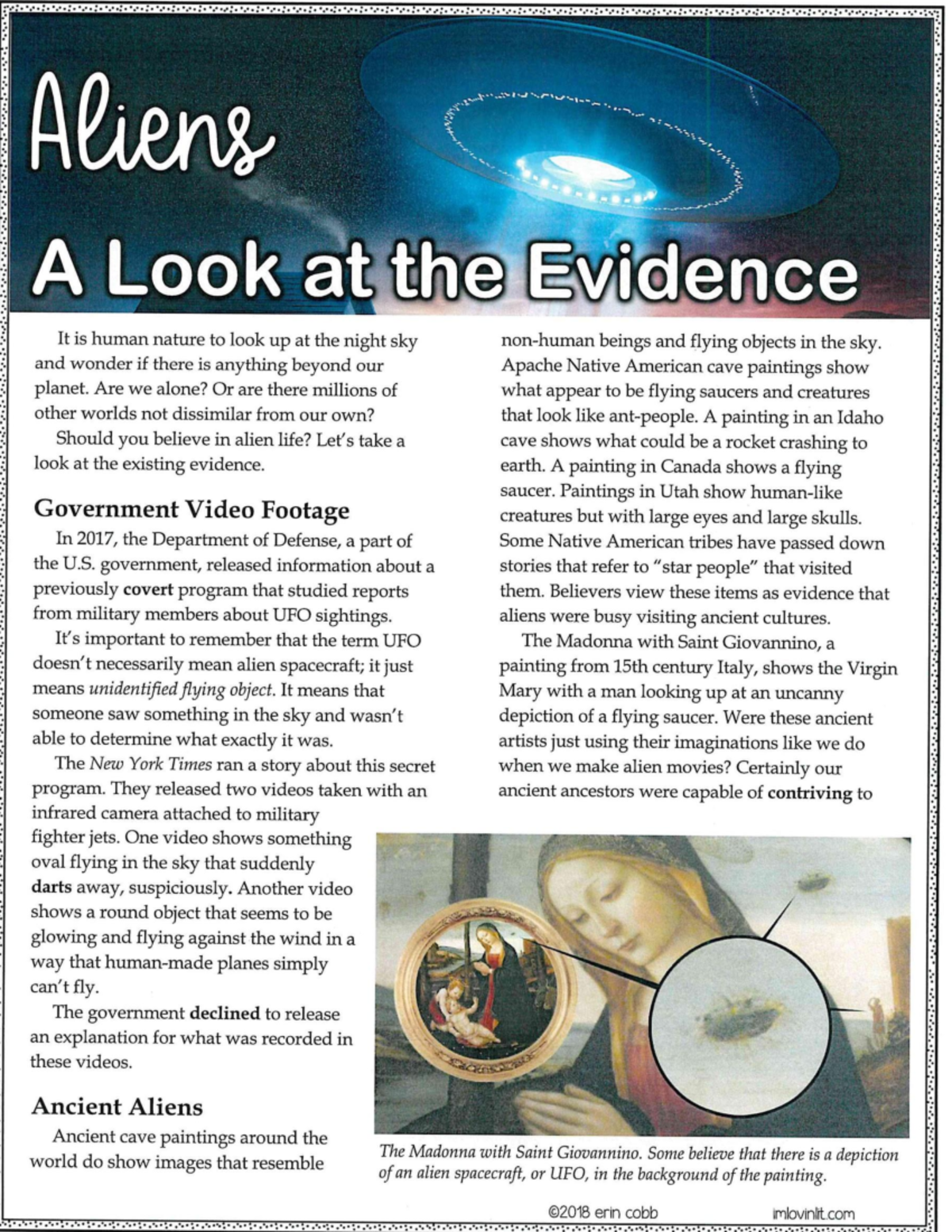 Aliens - idk - Studocu