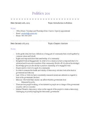 Chapter 5 - Civil Rights - Poli 201 Day 6 Notes/Chapter 5 Civil Rights ...