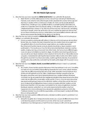 Final Project - Final Project Amanda Vidal February 25, 2024 PSY 324 ...