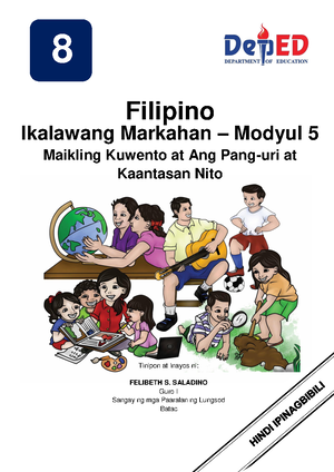 1st-COT-Filipino - Lesson Plan - KUWARTER 4- IKALAWANG LINGGO FILIPINO ...
