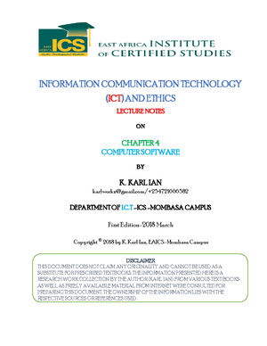 CTC 101 midterm - More of material for revision and study. Anyone can ...