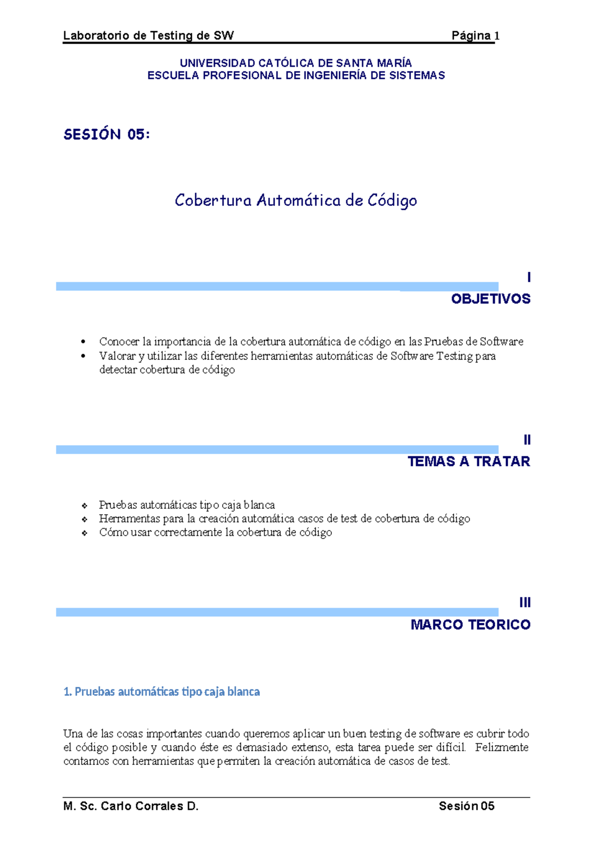 TIM - L05 - 2023 - Cobertura Automática de Codigo - UNIVERSIDAD ...