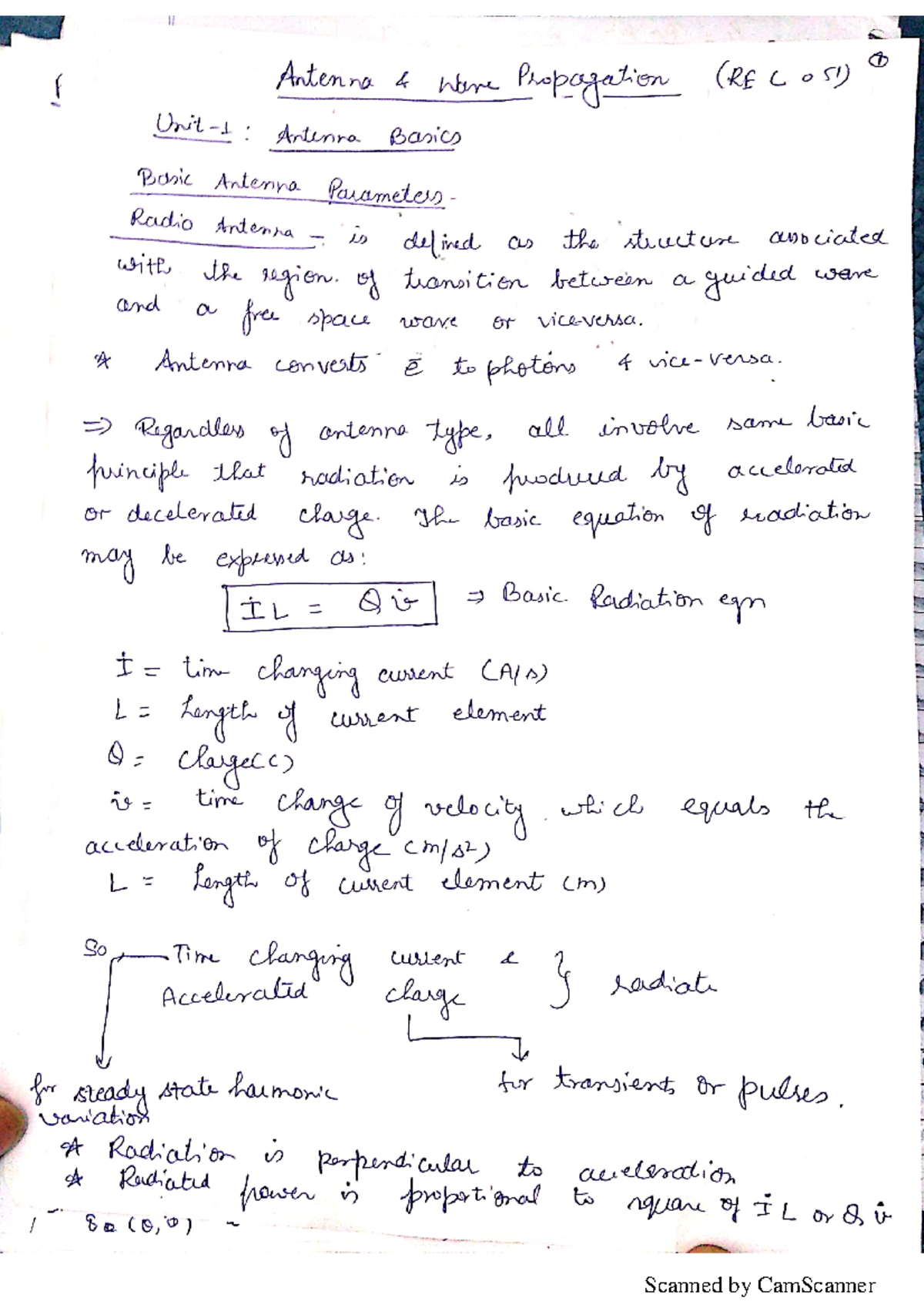 Antenna notes - Python Programming - Studocu