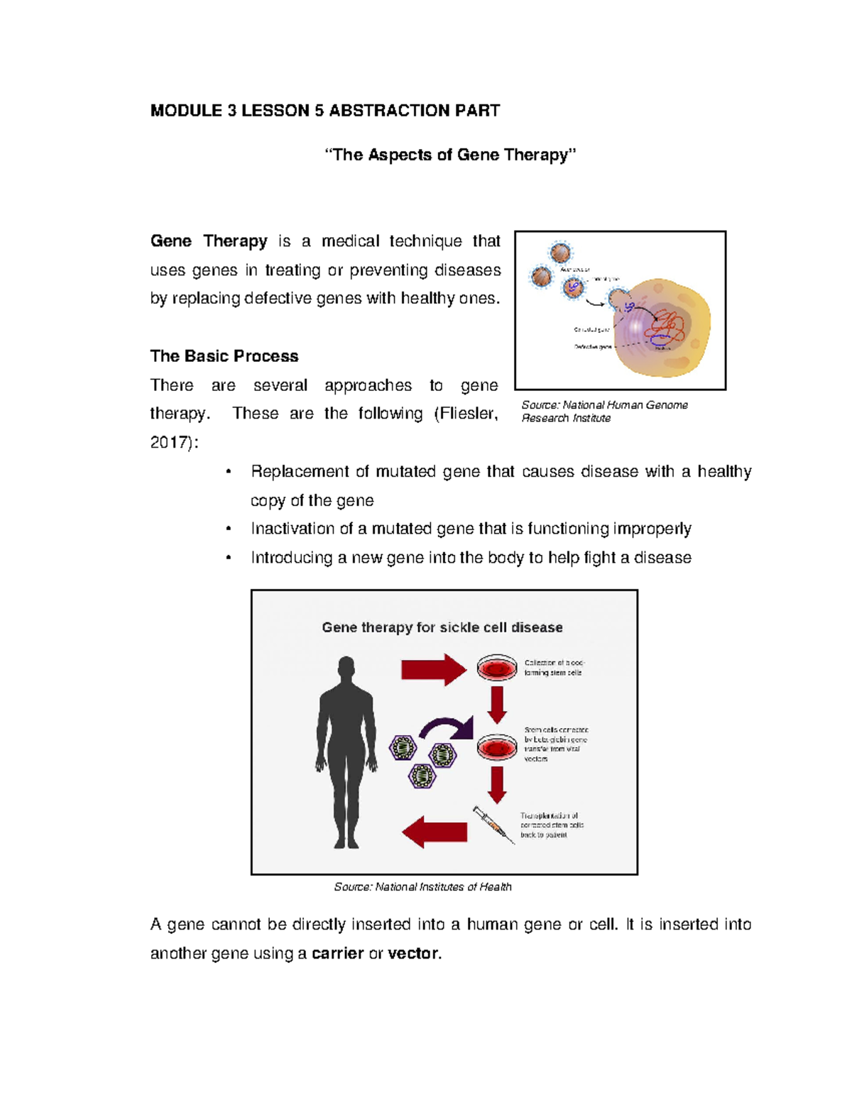 Module 3 Lesson 5 Abstraction Part STS - MODULE 3 LESSON 5 ABSTRACTION ...
