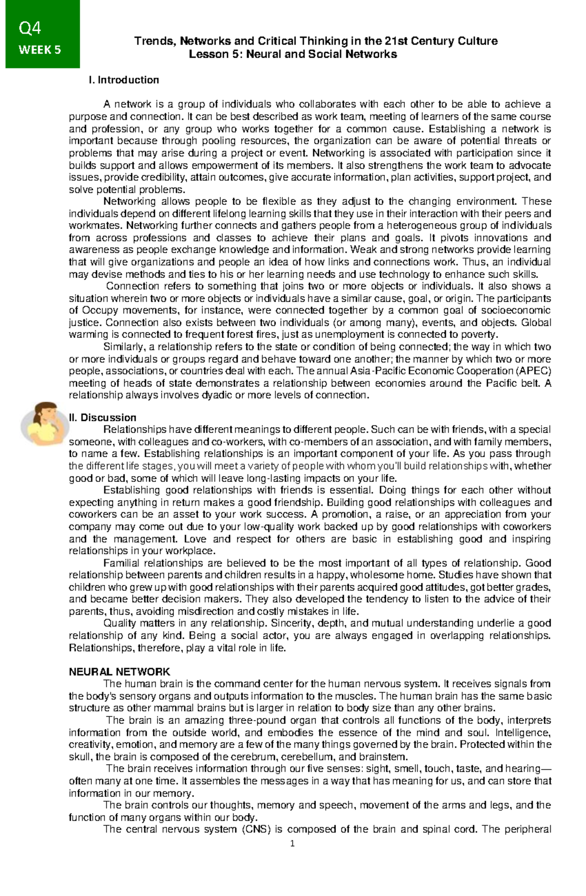 Trends SLM Weeks-5-6 Q4 - Trends, Networks and Critical Thinking in the 21st Century Culture ...