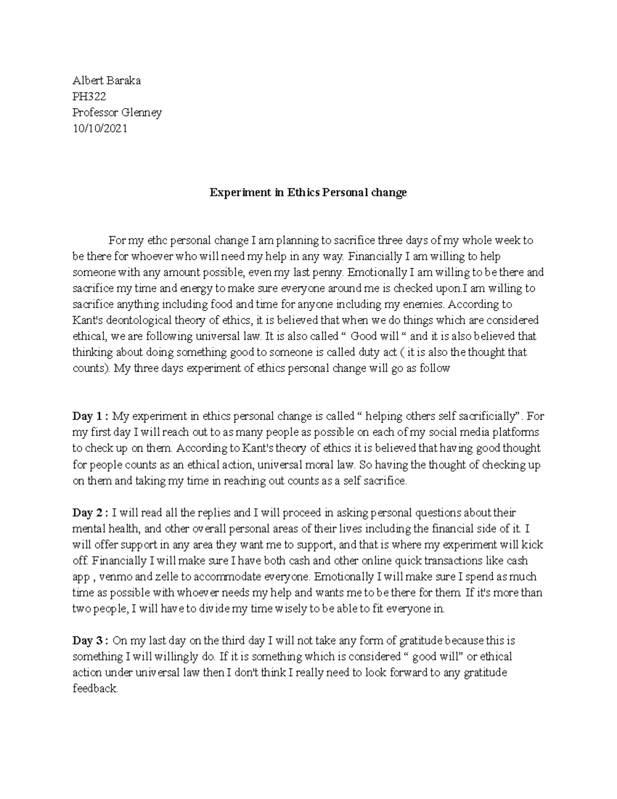 800 WORD Search Paper - these are helpful nots - Albert Baraka PH ...