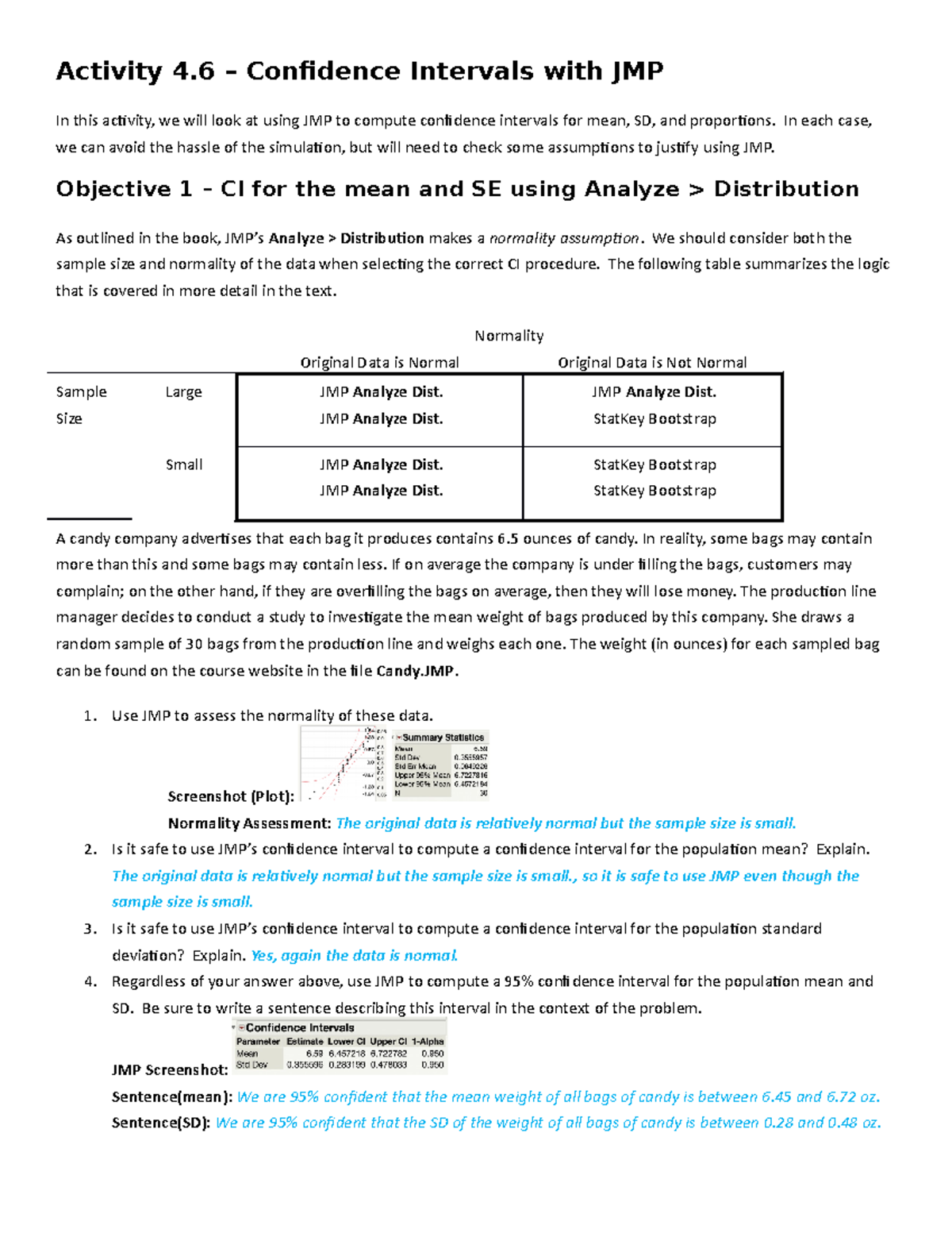 4.6 out of class - Homework- Professor Iverson - Activity 4 ...