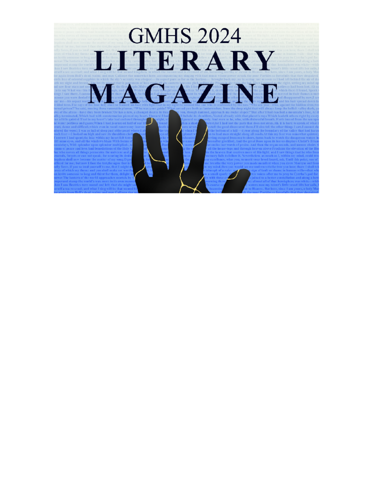 2023-2024 GMHS Literary Magazine - Cover Art by Alex Singleton GMHS ...