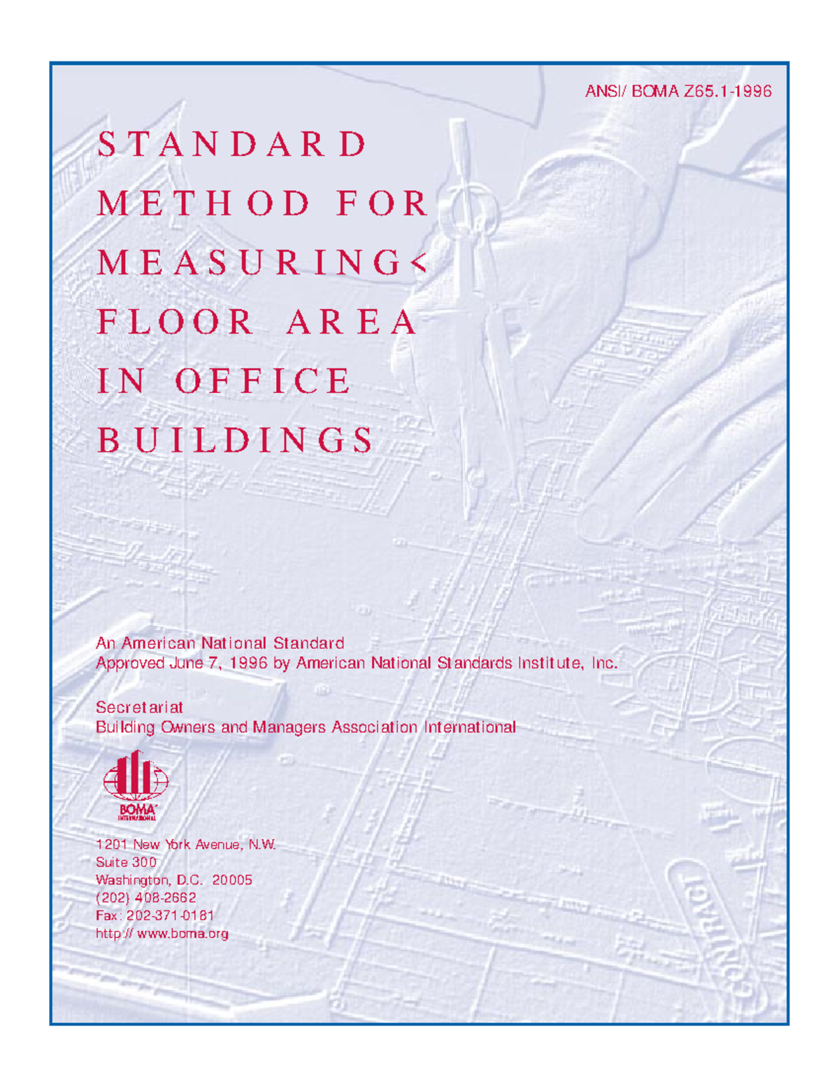 Boma standards 1996 - An American National Standard Approved June 7 ...