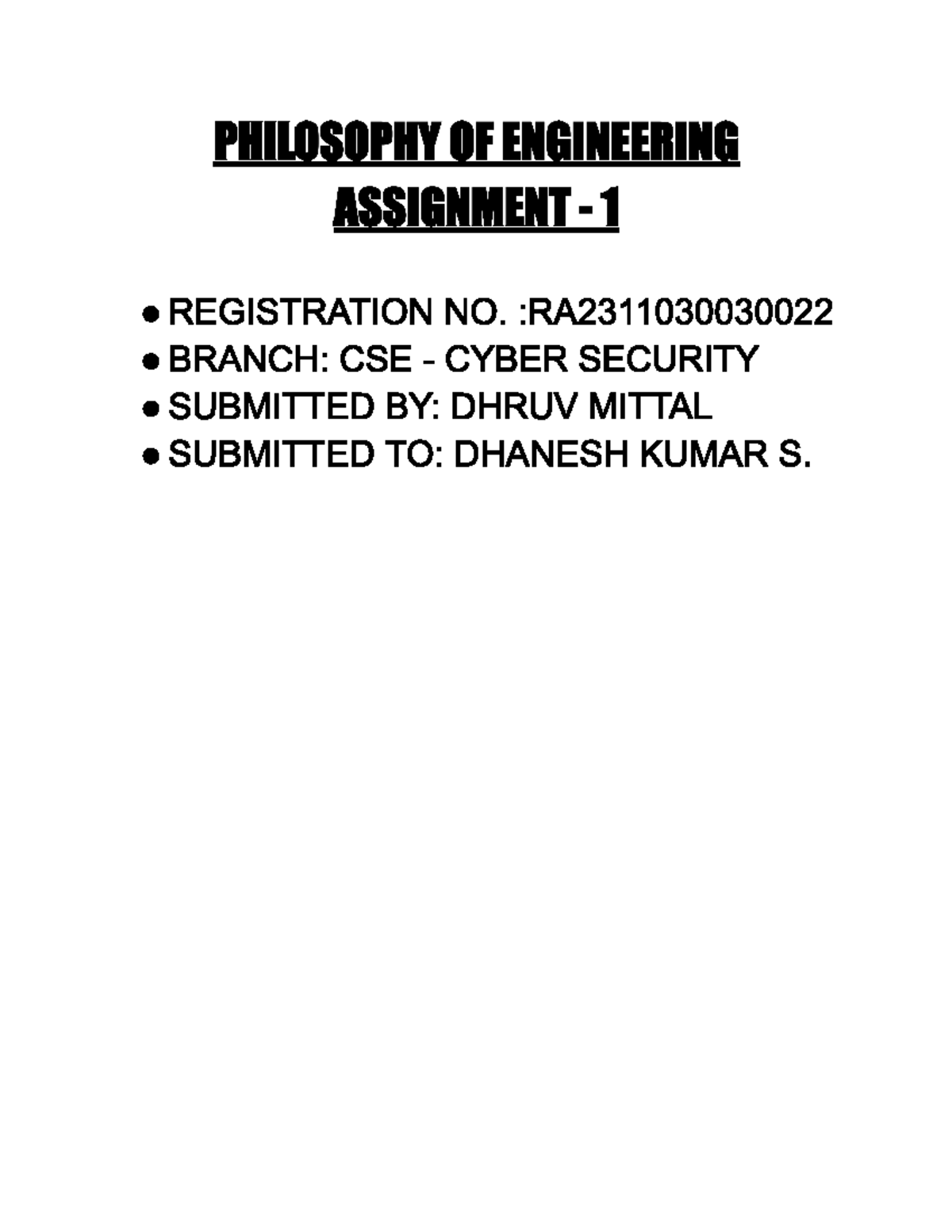 Prac3 - Philosophy of Engineering - Studocu