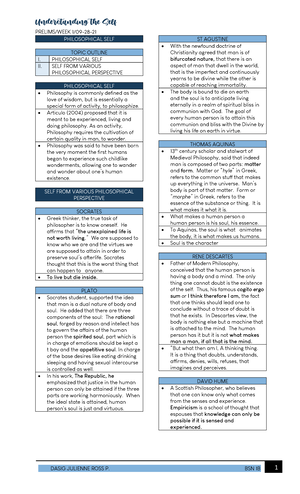 UNDERSTANDING THE SELF: SELF IDENTITY THEORY AND DEFINITION - WHAT IS ...