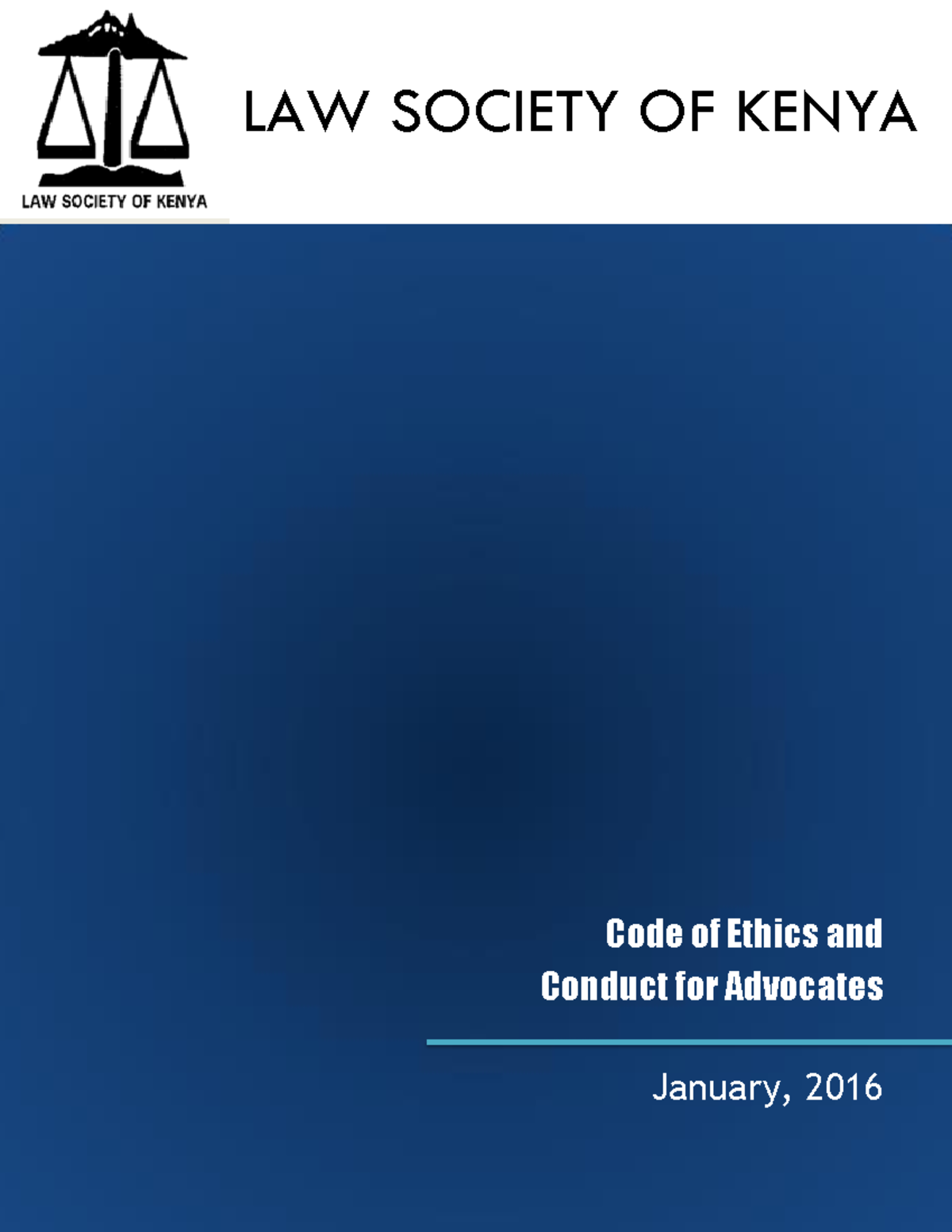 Code of Ethics and Conduct for the Legal Profession - LSK Jan 2016 ...