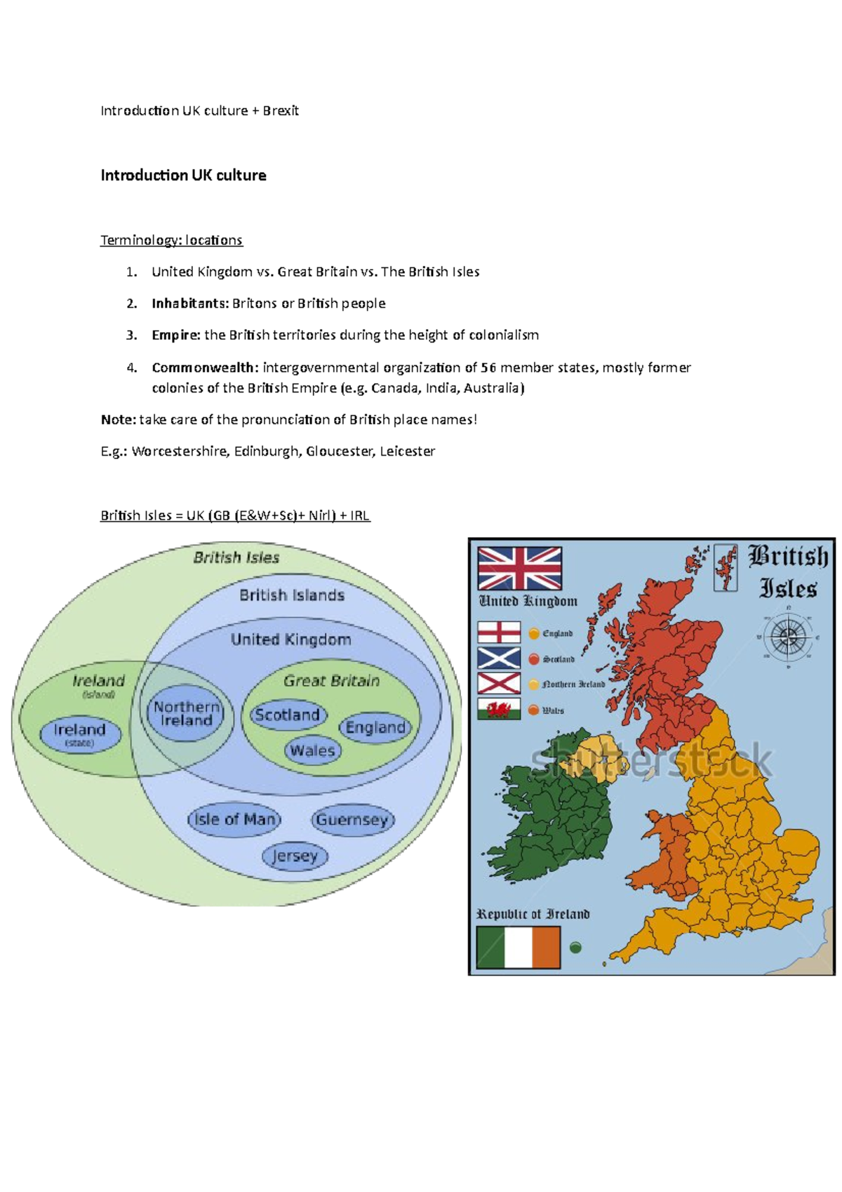 Introduction + brexit - Introduction UK culture + Brexit Introduction ...