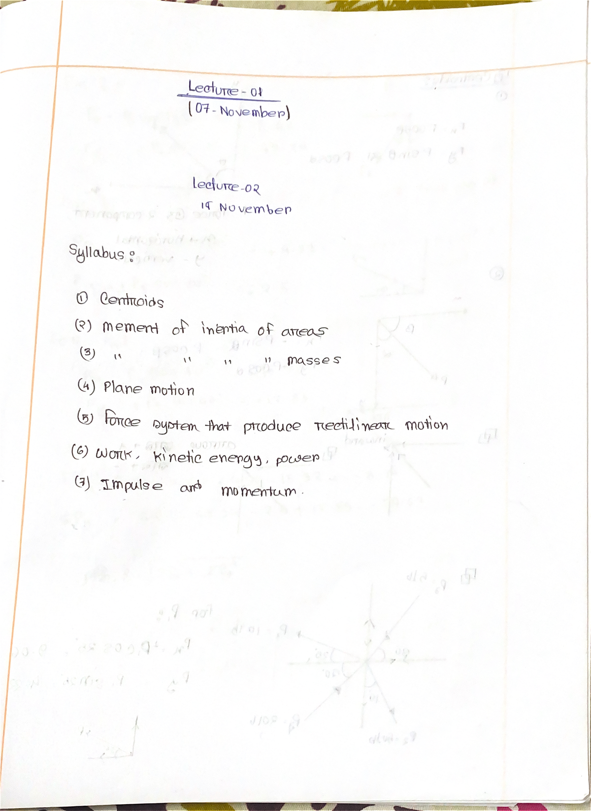 Mechanics note all - Engineering Mechanics - Studocu