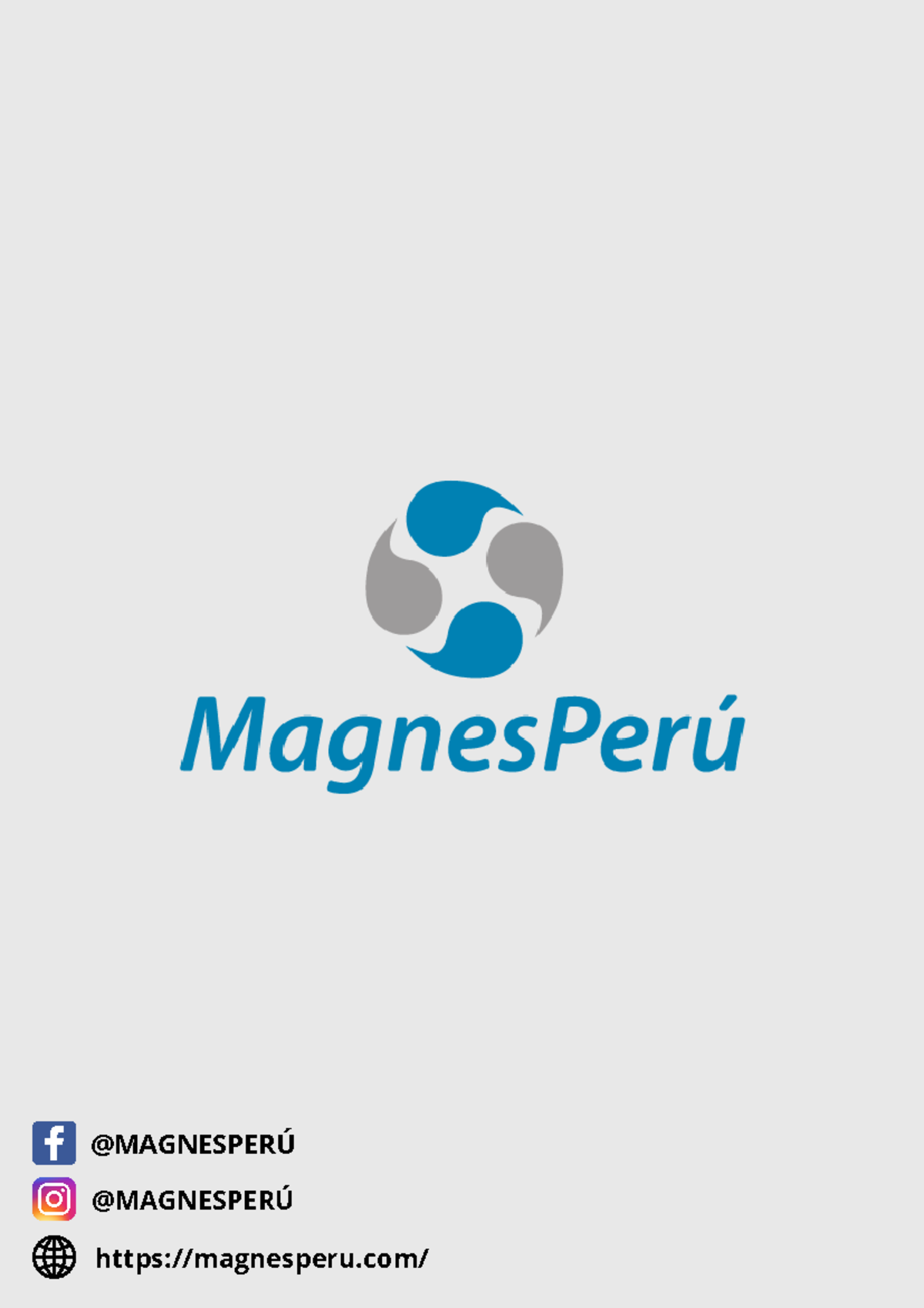 Magnes-PERÚ- Catalogo - @MAGNESPERÚ @MAGNESPERÚ magnesperu/ ÍNDICE ...