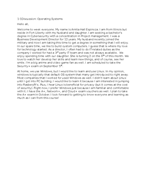 CYB 220 Module 1 1 2 Packet Tracer Setup Activity Arnita Espinoza - CYB ...