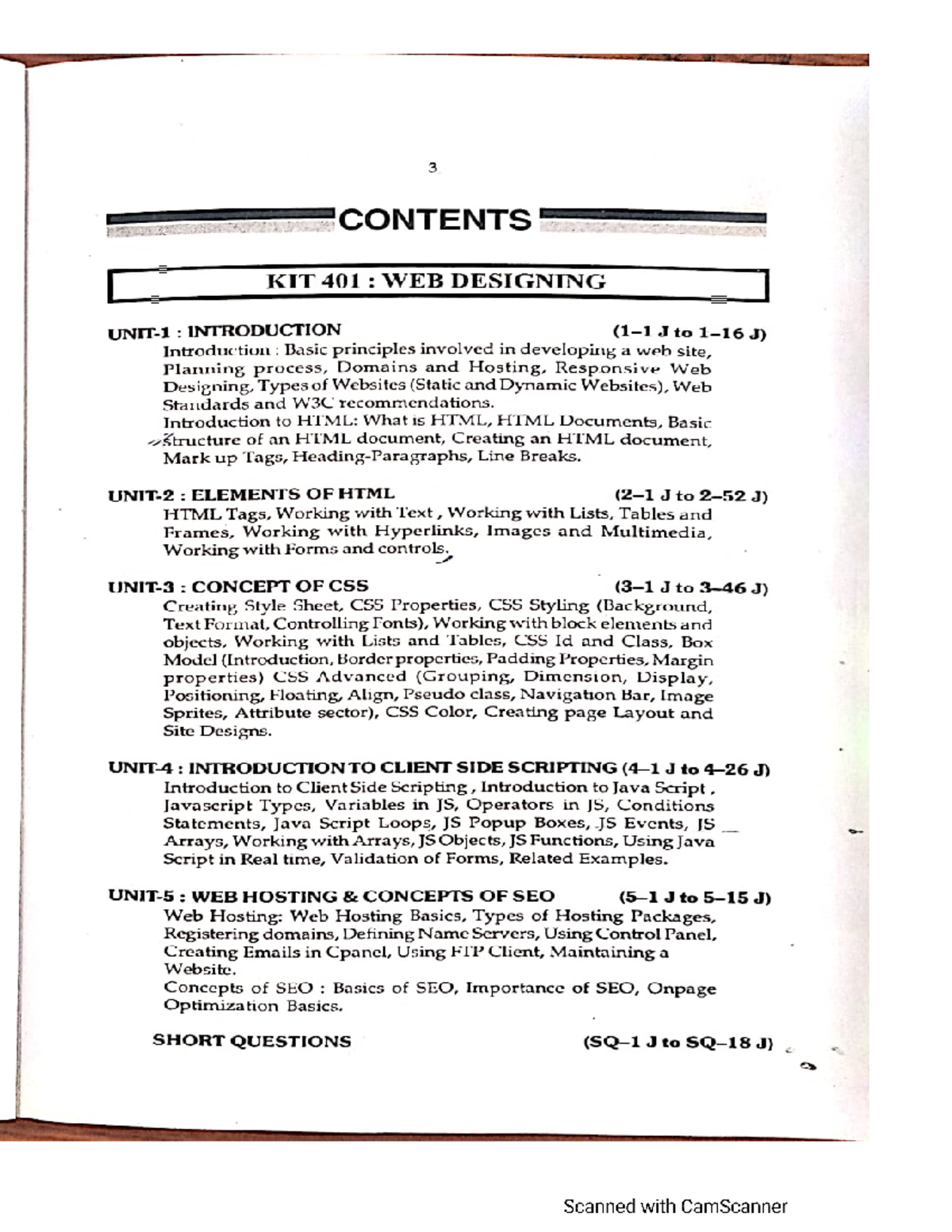 Web-designing-notes - Web designing - B.tech - Studocu