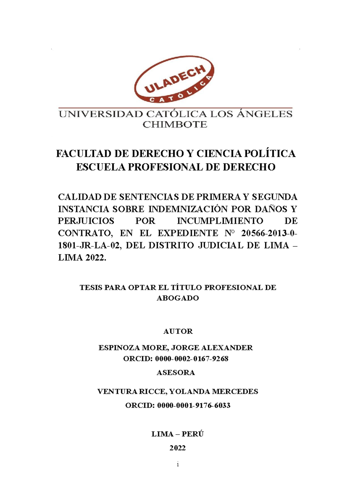 Modelo DE Tesis - Civil - derecho - i FACULTAD DE DERECHO Y CIENCIA ...