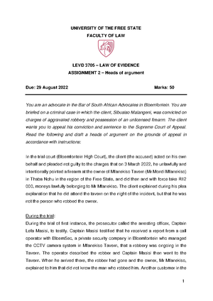 Example - Heads of Argument - IN THE CONSTITUTIONAL COURT OF SOUTH ...