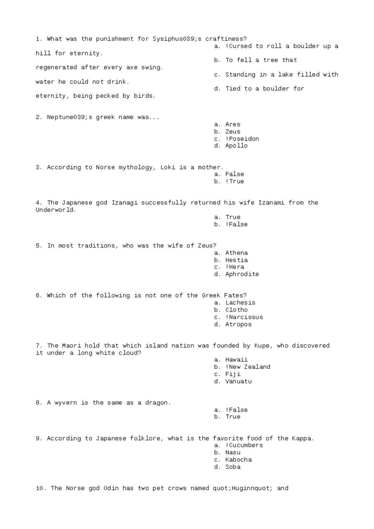 SCI625 Lesson Plan 2 - Physical Science Chapter 2 Test Bank - What was ...