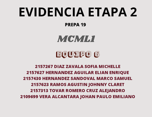 Equipo 3 EVI Etapa 1 Mcmlii - Mi Conexión Al Mundo En Otra Lengua I - Studocu