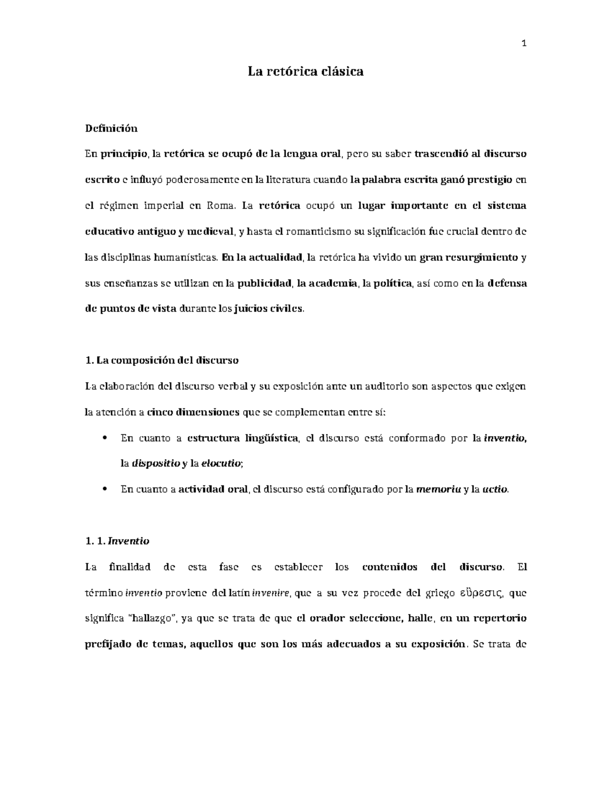 Resumen de retórica clásica-Comunicación (corregido) - La retórica ...