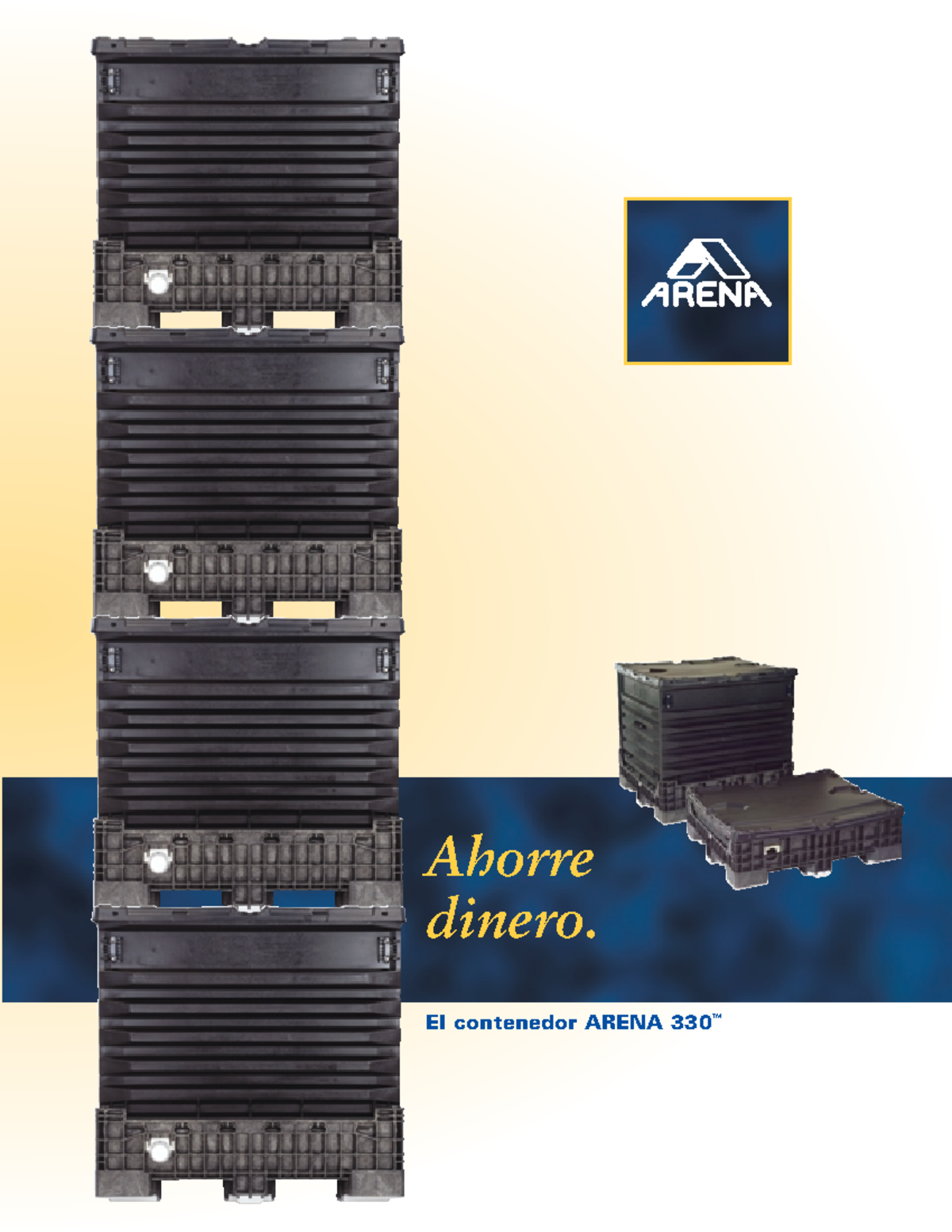 001S AS - Arena 330 Shipper™ Spanish - Ahorre dinero. El contenedor ...