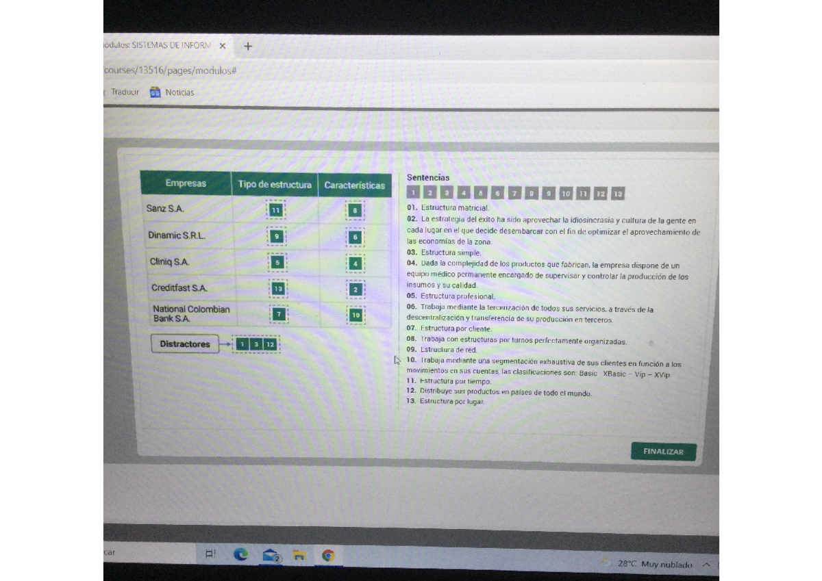 API 2 100% SISTEMA DE INFORMACION ORGANIZACIONALES - Sistemas de ...