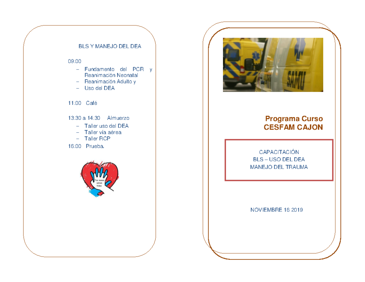 BLS Y Manejo DEL DEA - rcp - Cuidados enfermeros en emergencias y ...