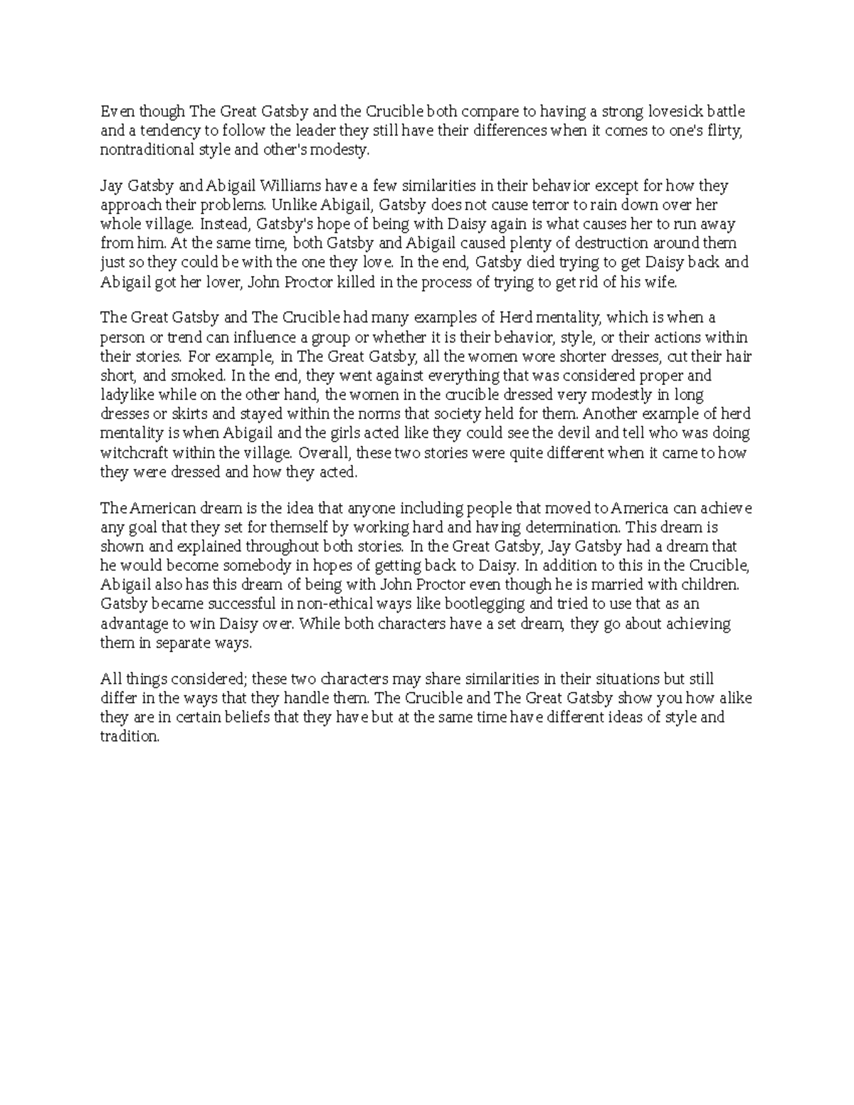 Great Gatsby Essay Even Though The Great Gatsby And The Crucible Both great-gatsby-essay-even-though-the-great-gatsby-and-the-crucible-both