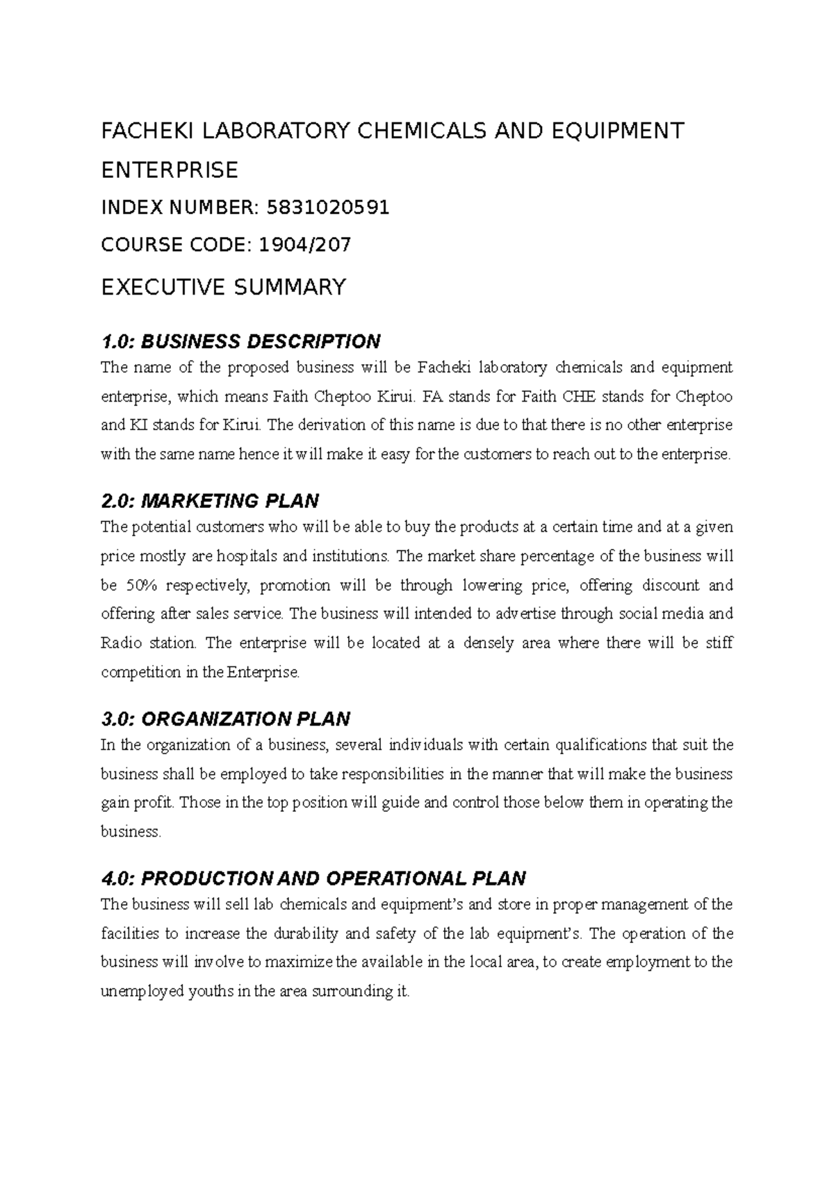 Faith cheptoo - FOR REVISION - Advertising - KU - Studocu