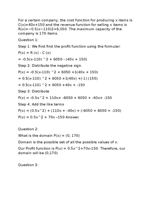 2-1 Discussion - A rectangle has perimeter 110 cm and its length is 1 cm more than twice its ...