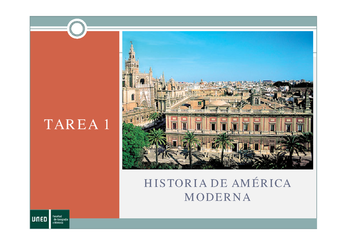 Historia DE América Moderna tarea 1 - Historia de América Moderna ...