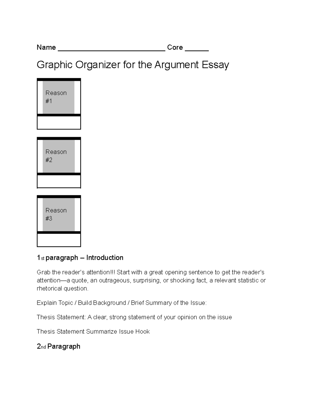 Untitled document - Name ___________________________ Core ...
