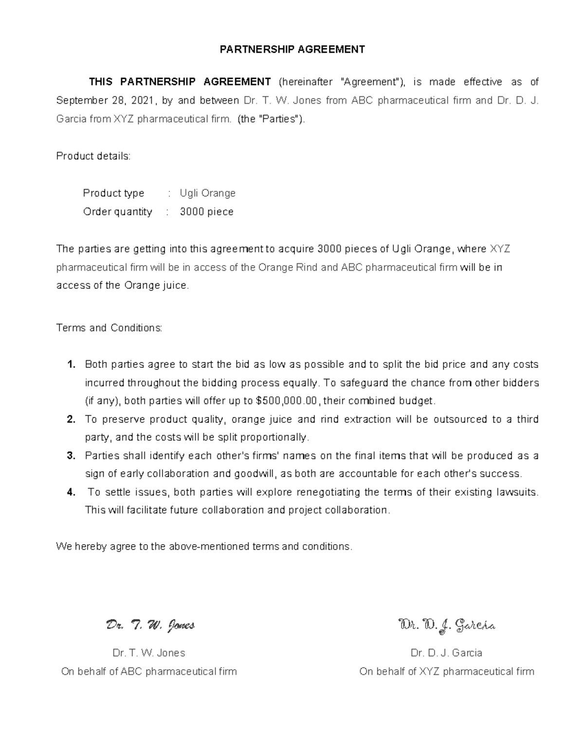 UGLI ORANGE NEGOTIATION - HRM 4490 - Yorku - Studocu