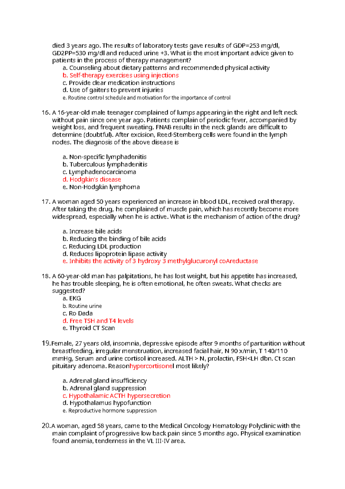 Health Science - CTE - Assignments-2 - died 3 years ago. The results of ...
