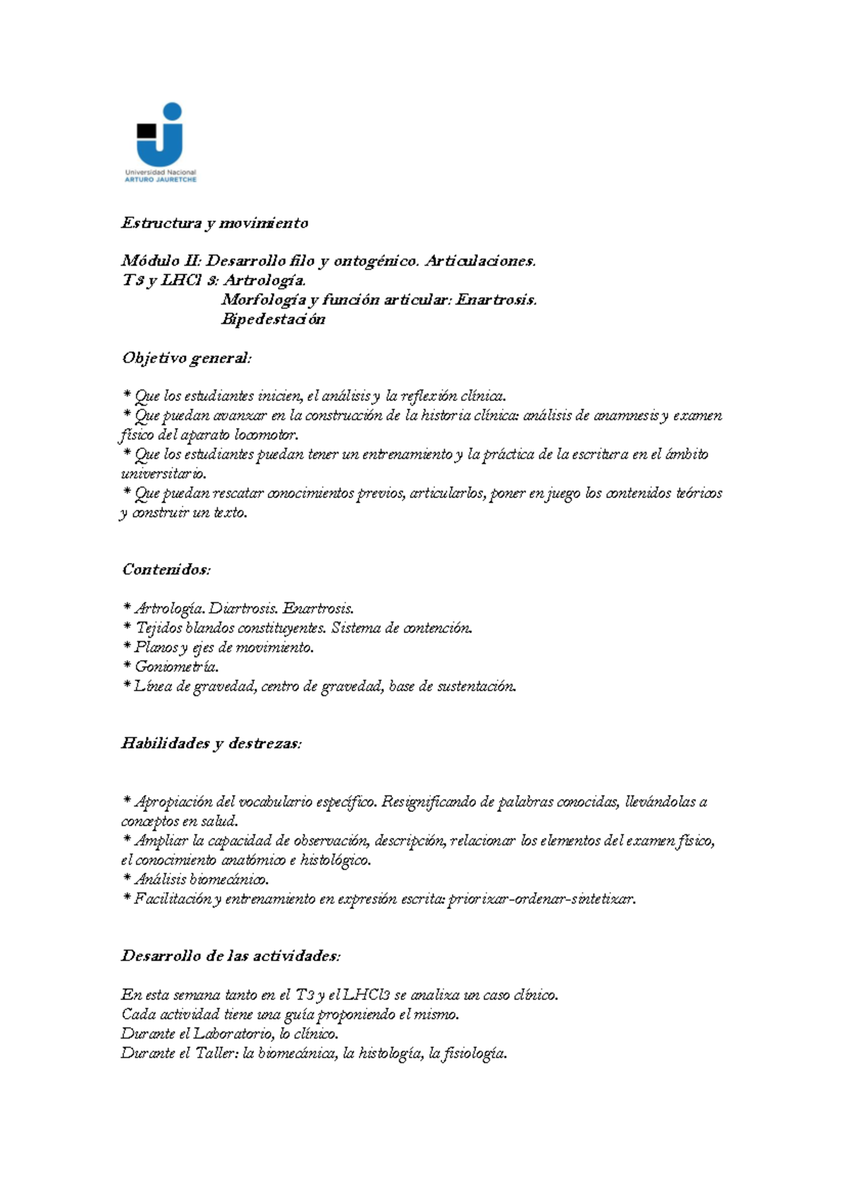 T3 y LHCl 3 Artrología. Enartrosis. Morfología y función articular 2024 ...