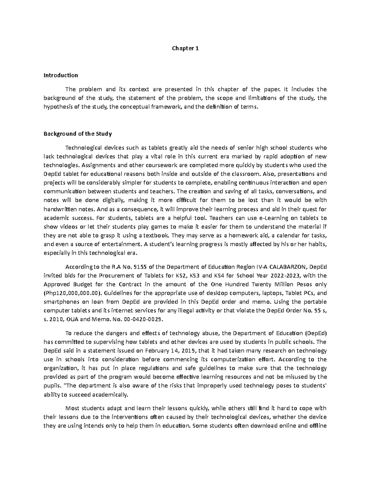 Chapter-1-3IS-MAIN-COPY - Chapter 1 Introduction The problem and its ...