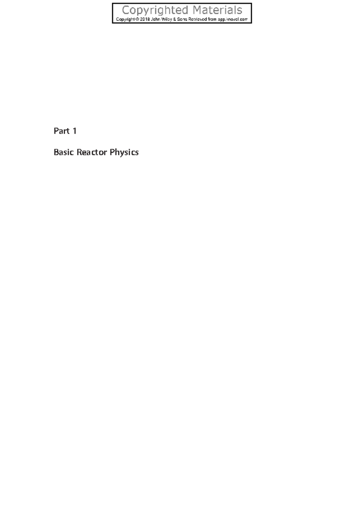 Binding-energy - Part 1 Basic Reactor Physics 1 Neutron–Nuclear Reactions The physics of nuclear ...