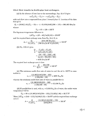 Bird Revised 2e Chapter 11 Solution Manual Transport Phenomena ...