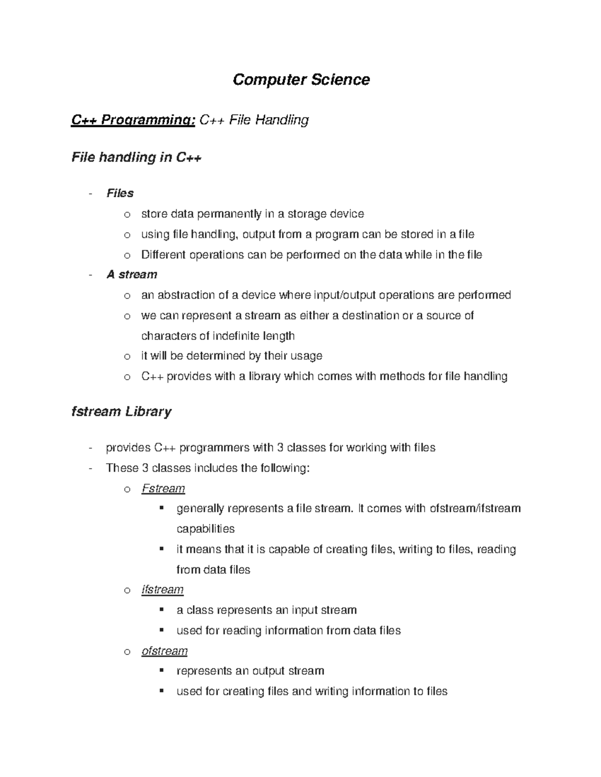 C Programming C File Handling Computer Science C Programming 6938