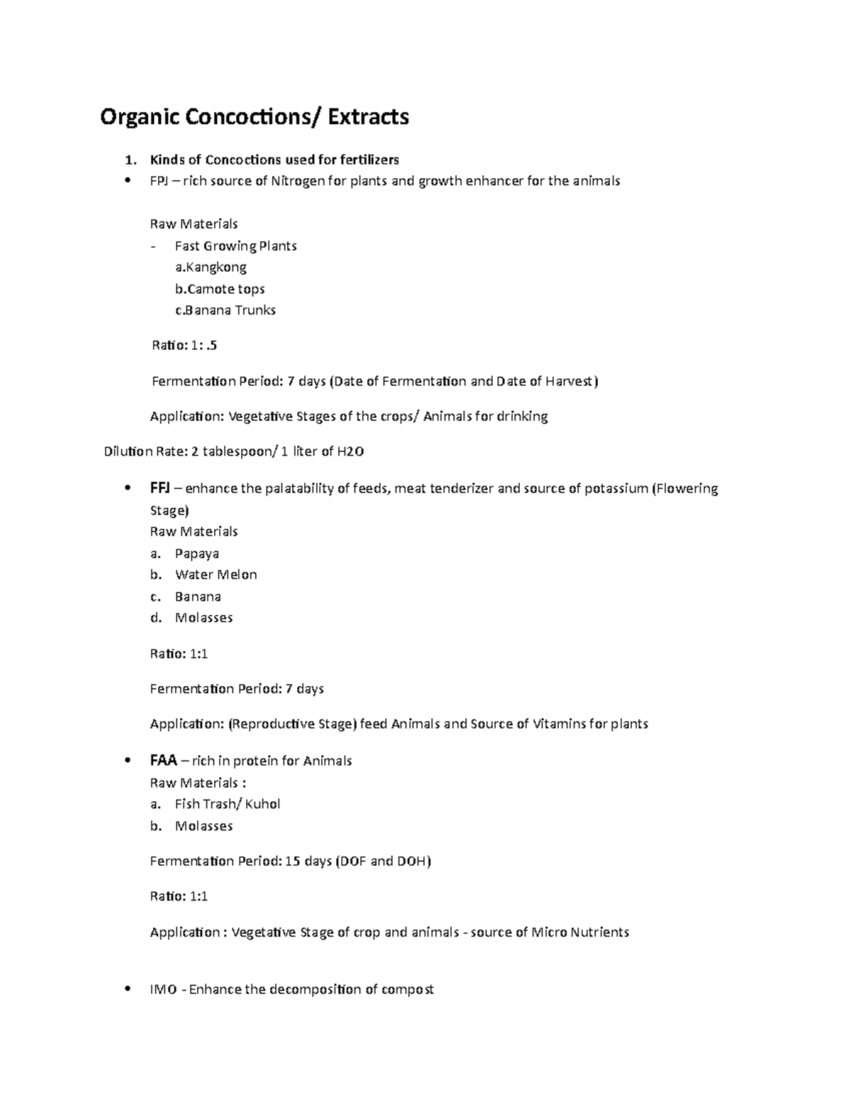 Produce Organic Concoctions Assessment Guide Answers for Students who ...