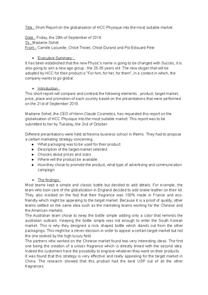 How to write a Short Report - .. What is the function of a short report ...