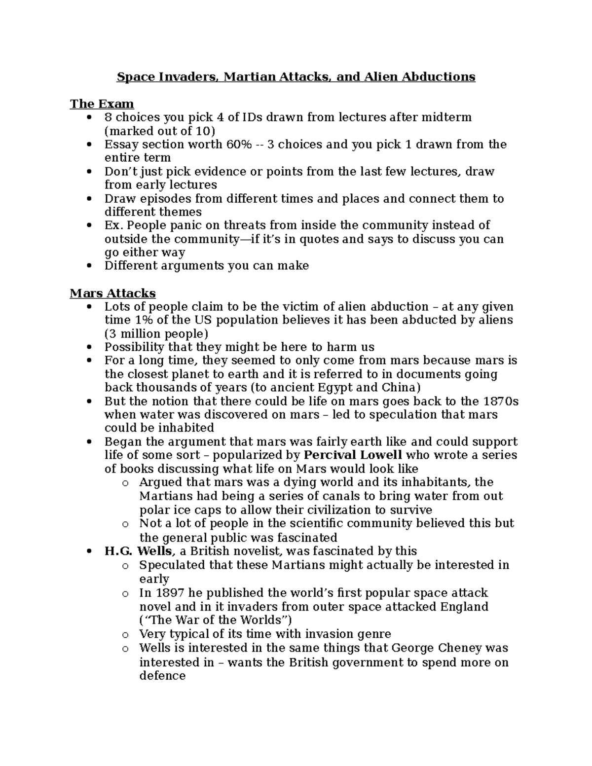 Space Invaders, Martian Attacks, and Alien Abductions - People panic on ...