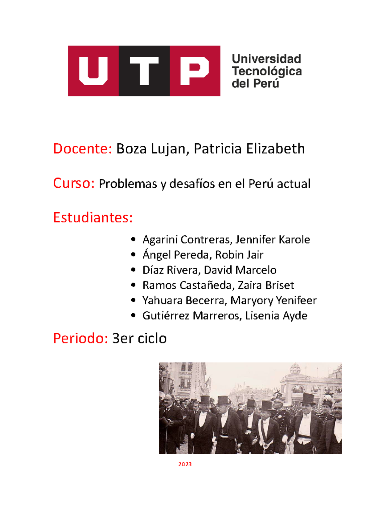 S05 Nuevas Politicas - Bsbsn - Docente: Boza Lujan, Patricia Elizabeth ...