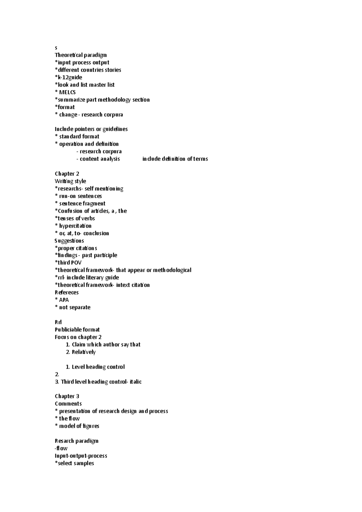Proposal suggestion FOR ACADEMIC PURPOSES - s Theoretical paradigm ...