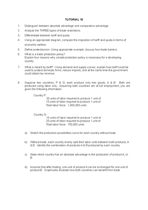 Tutorial 4 Fiscal Policy - TUTORIAL 4: FISCAL POLICY 1. Define a ...